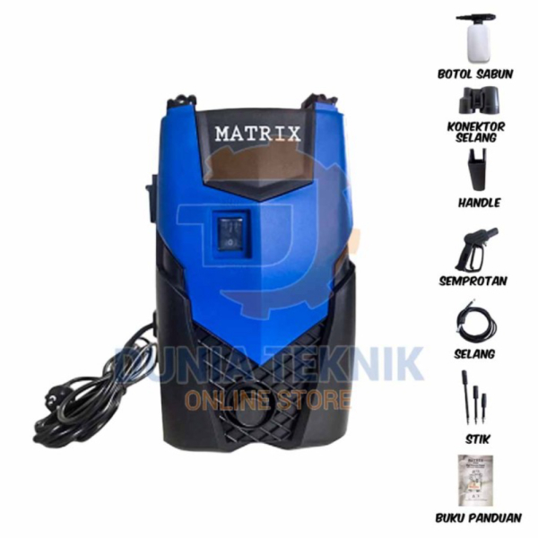 Jual Mesin Steam Cuci Motor Mobil High Pressure Jet Cleaner Matrix HPW ...