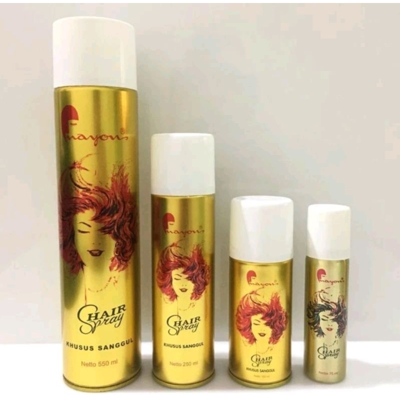 Jual Mayon Hair Spray / Pengeras Rambut Hairspray | Shopee Indonesia