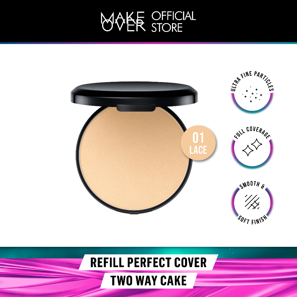 Jual AS Refill Make Over Perfect Cover Two Way Cake Bedak Isi Ulang TWC ...