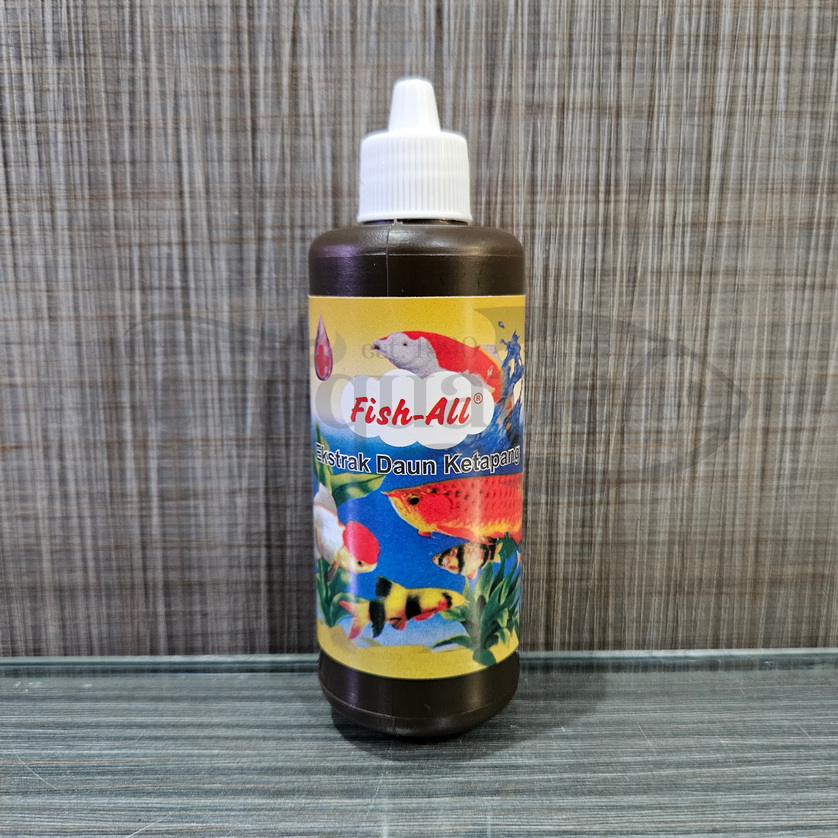 Jual FISH-ALL EKSTRAK DAUN KETAPANG 100ML OBAT VITAMIN IKAN CUPANG ...
