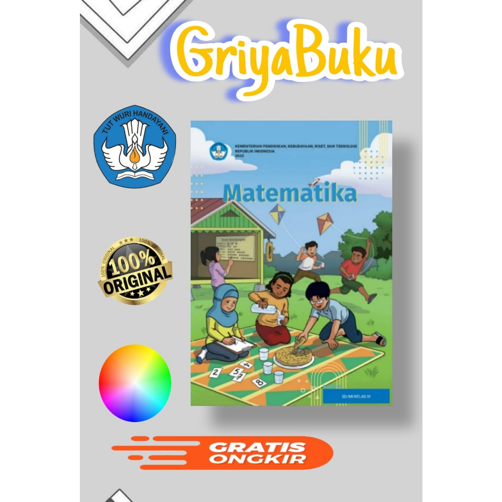 Jual BUKU PAKET SISWA SD/MI MATEMATIKA NEW KELAS 4 KURIKULUM MERDEKA ...