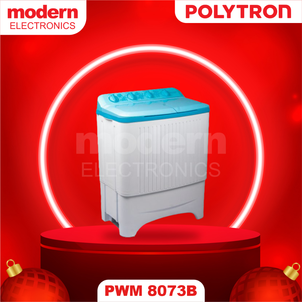 Jual MESIN CUCI POLYTRON 2 TABUNG PWM-8073 | Shopee Indonesia