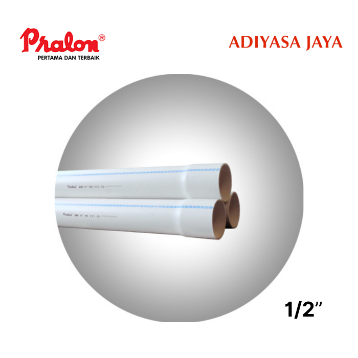 Jual Pralon uPVC AW 1/2 (Pralon) / Pipa PVC Kelas AW | Shopee Indonesia