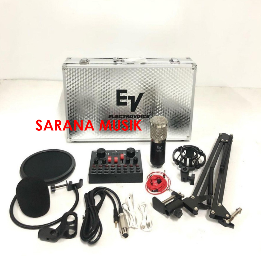 Jual Paket Mic Studio Recording Podcast EV Electro Voice BEV 900 BEV900 ...
