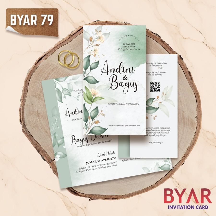 Jual Blangko undangan pernikahan BYAR 79 | vistakertas | Shopee Indonesia