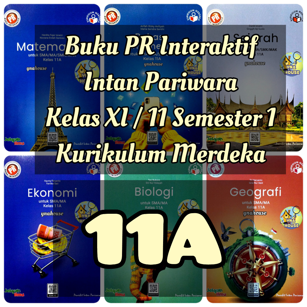 Jual Buku LKS PR Interaktif Intan Pariwara SMA/MA Kelas XI/11 Semester 1 Tahun 2023, K-13 ...