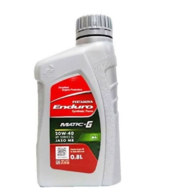 Jual OLI ENDURO MATIC G 20W-40 0,8L / OLI PERTAMINA ENDURO MATIC HONDA ...