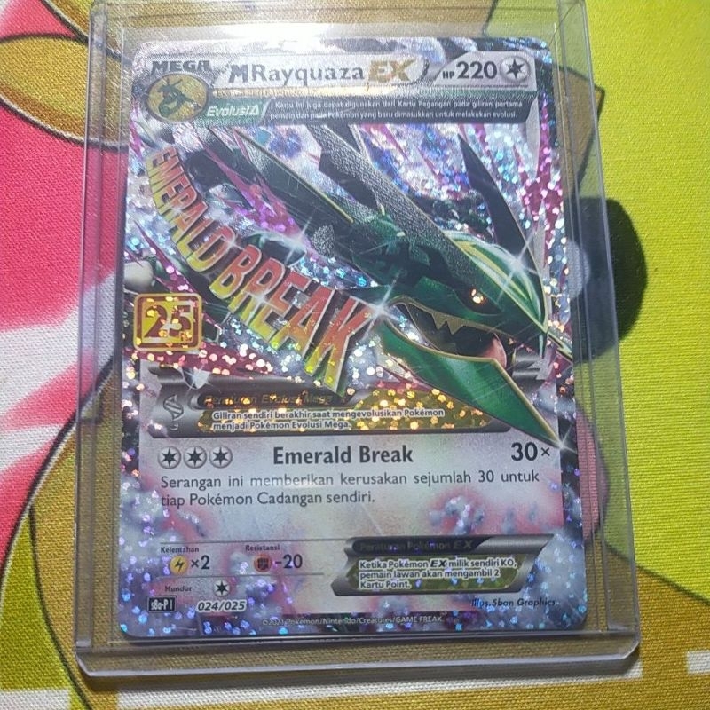 Jual M Rayquaza EX 25th s8a-P 024/025 Pokemon TCG Indonesia | Shopee Indonesia
