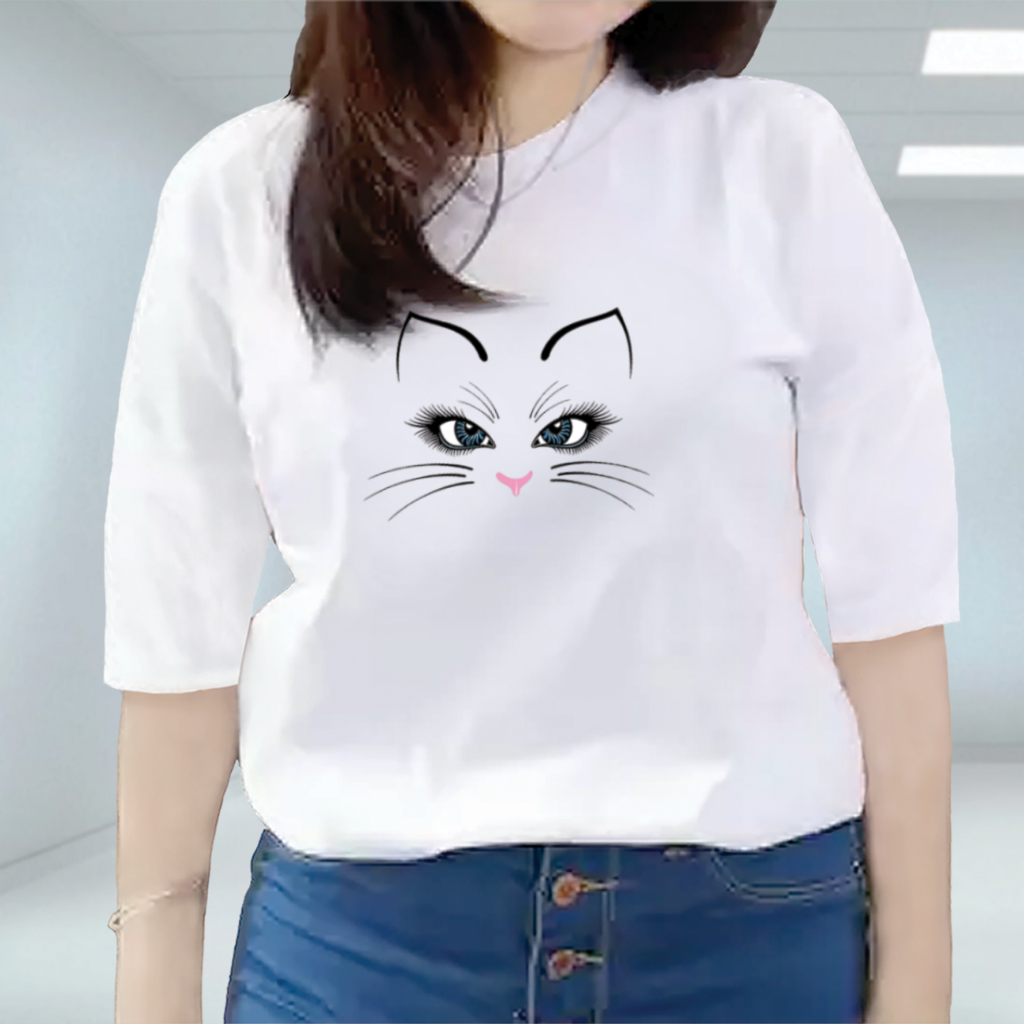Jual KAOS WANITA DEWASA MODEL TERBARU / TSHIRT PRINTING PREMIUM PRIA ...