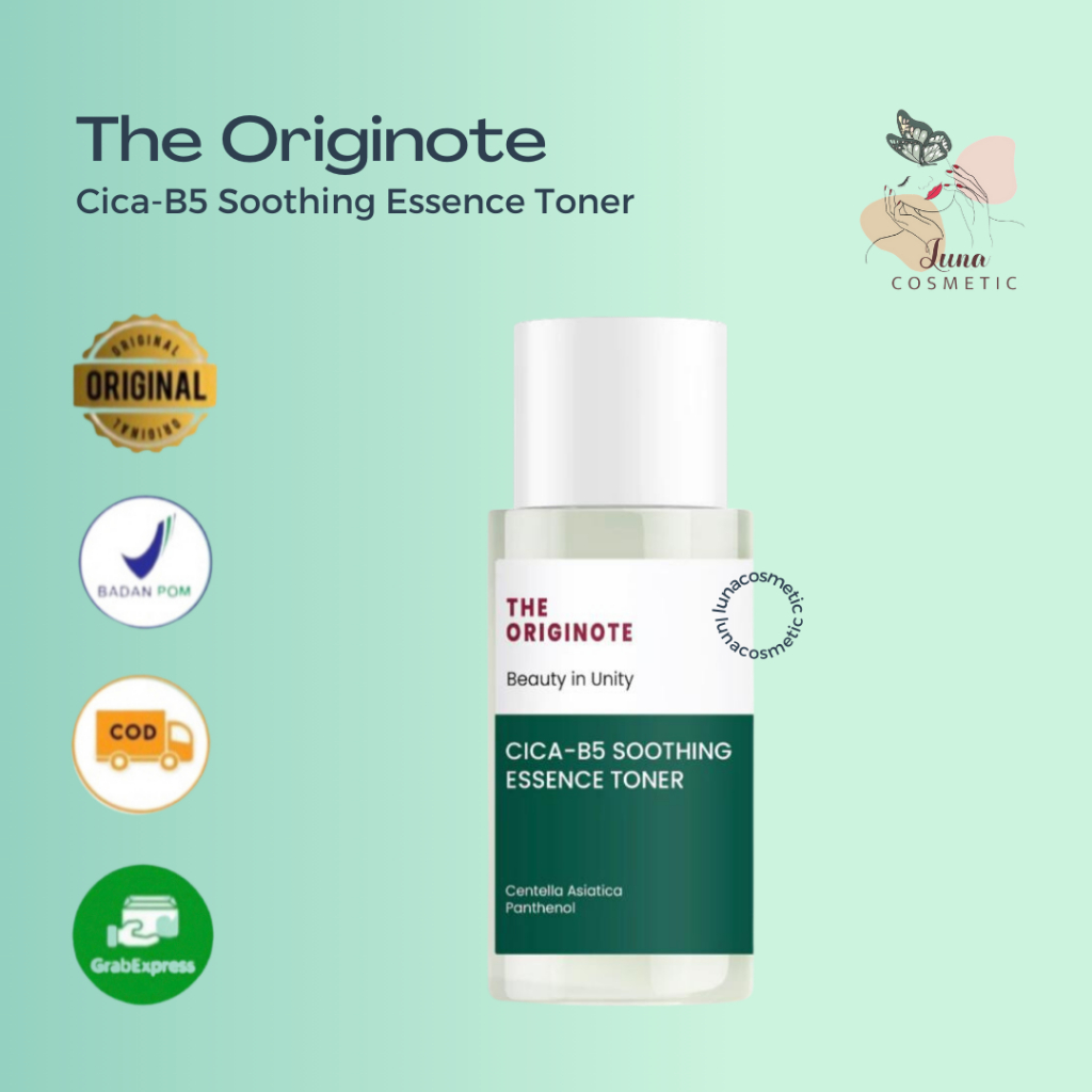 Jual The Originote Cica-B5 Soothing Essence Toner - Toner Wajah ...