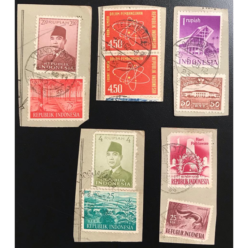 Jual PERANGKO INDONESIA DENGAN 10 PERANGKO BERBEDA-BEDA | Shopee Indonesia