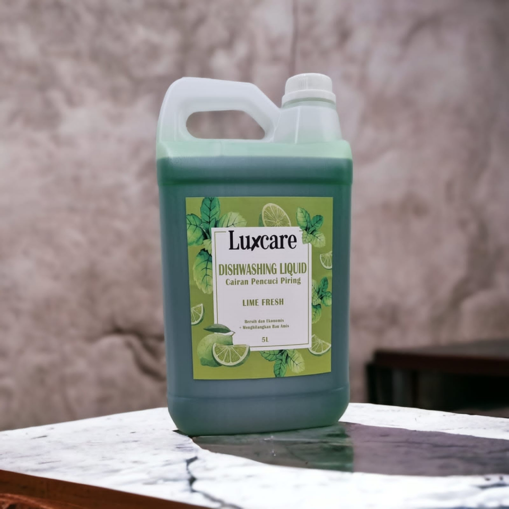 Jual Luxcare Sabun Cuci Piring Dishwashing Liquid 5000ml | Shopee Indonesia