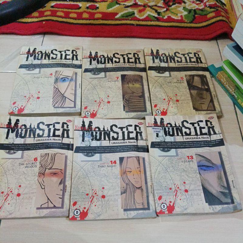 Jual buku komik monster urasawa Naoki cabutan original | Shopee Indonesia
