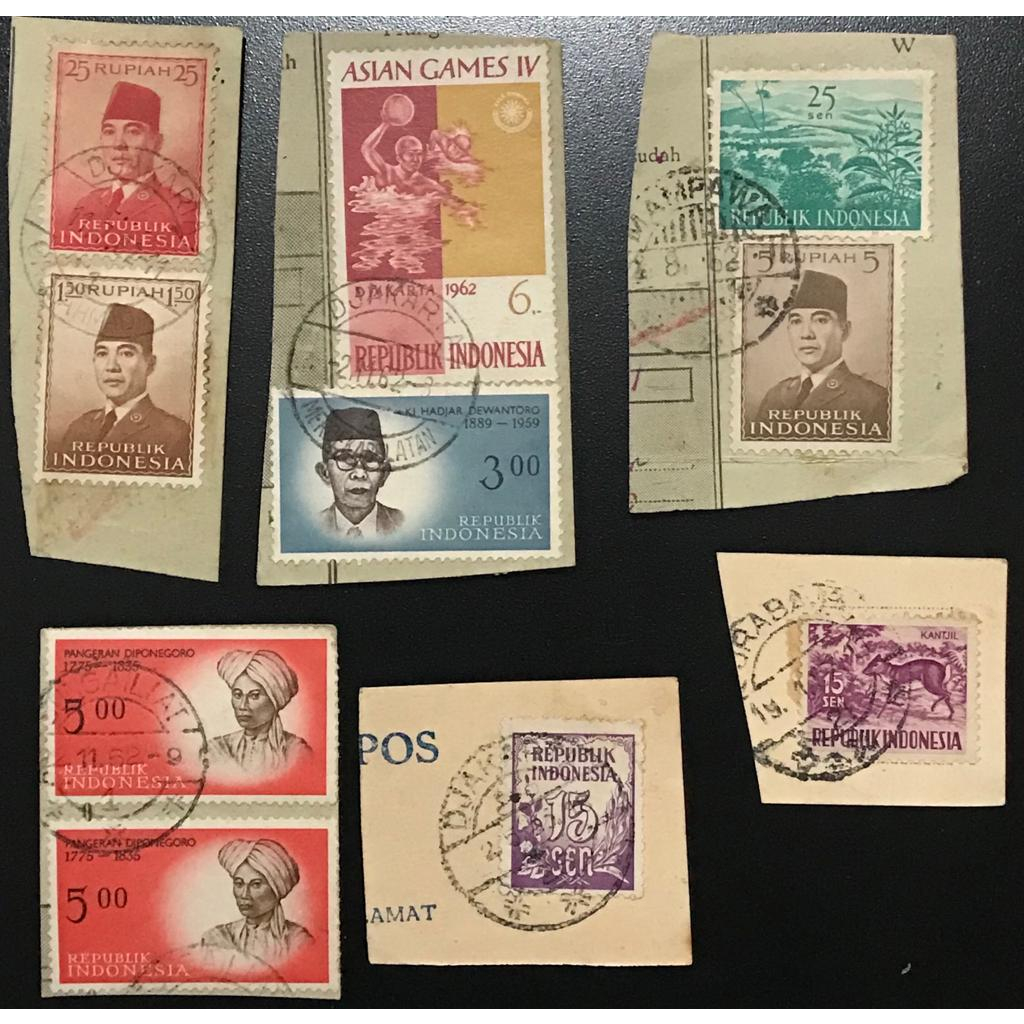 Jual PERANGKO INDONESIA DENGAN 10 PERANGKO BERBEDA-BEDA | Shopee Indonesia