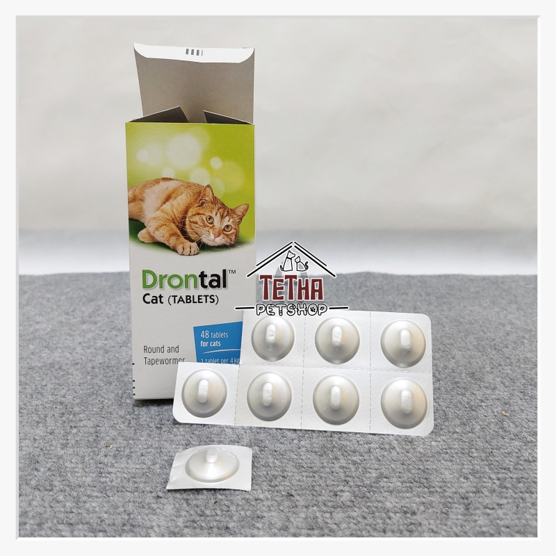 Jual Drontal Cat Tablets Obat Cacing Kucing | Shopee Indonesia