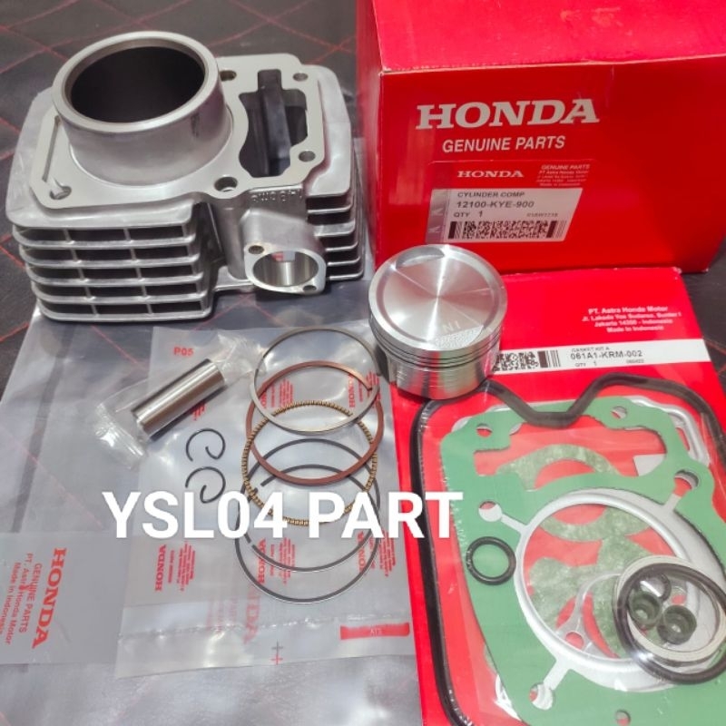 Jual BLOK SEHER KOMPLIT HONDA MEGAPRO NEW MONOSHOCK VERZA 150 CRF ORI (KYE) | Shopee Indonesia