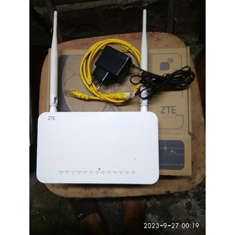 Jual Modem Wifi + Router ZTE model ZXHN F609 | Shopee Indonesia