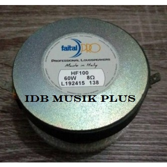 Jual Driver Tweeter Faital Pro HF100 HF 100 Made in italy | Shopee ...