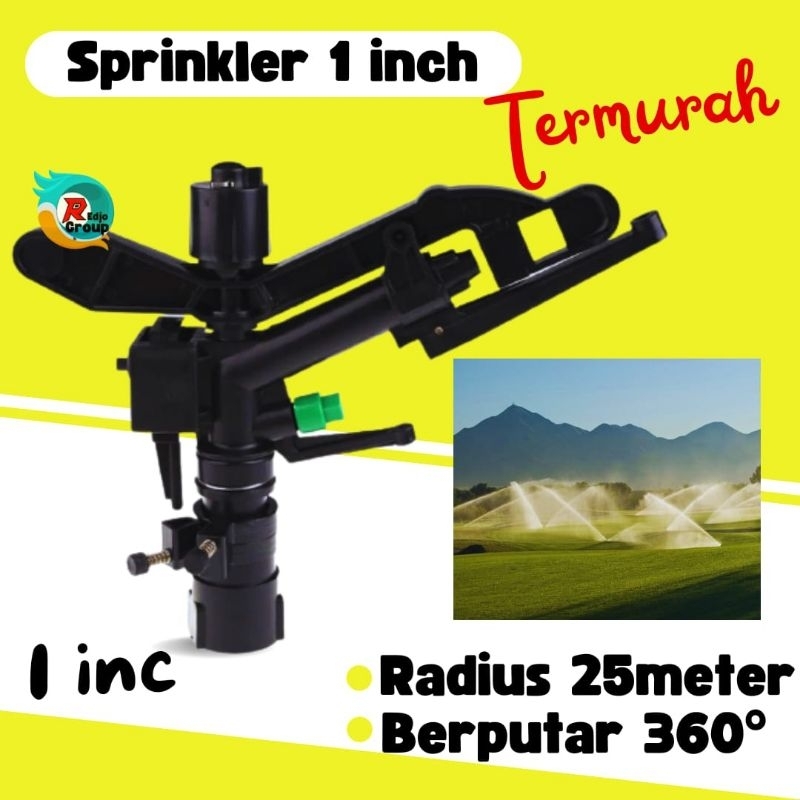 Jual SPRINKLER BIG GUN 1 INCHI ALAT SIRAM OTOMATIS BERPUTAR 360 DRAJAT ...