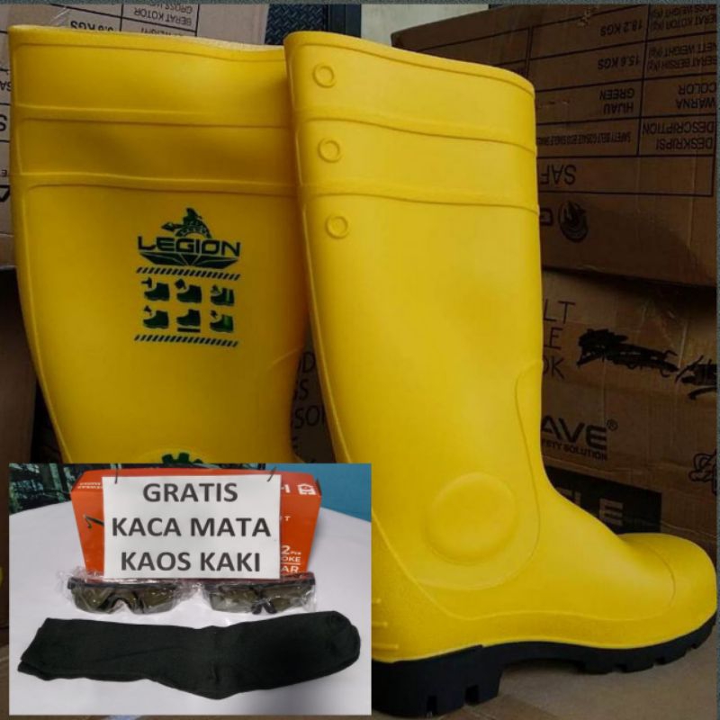 Jual JAUL SEPATU SAFETY BOOT LEGION /SAFETY BOOT PRIA/DISTRIBUTOR ...