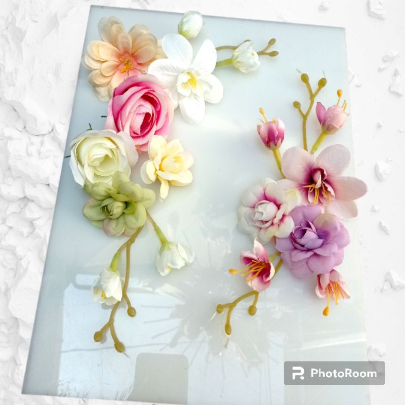 Jual Bunga mawar kuntuman dekorasi mahar akrilik | Shopee Indonesia