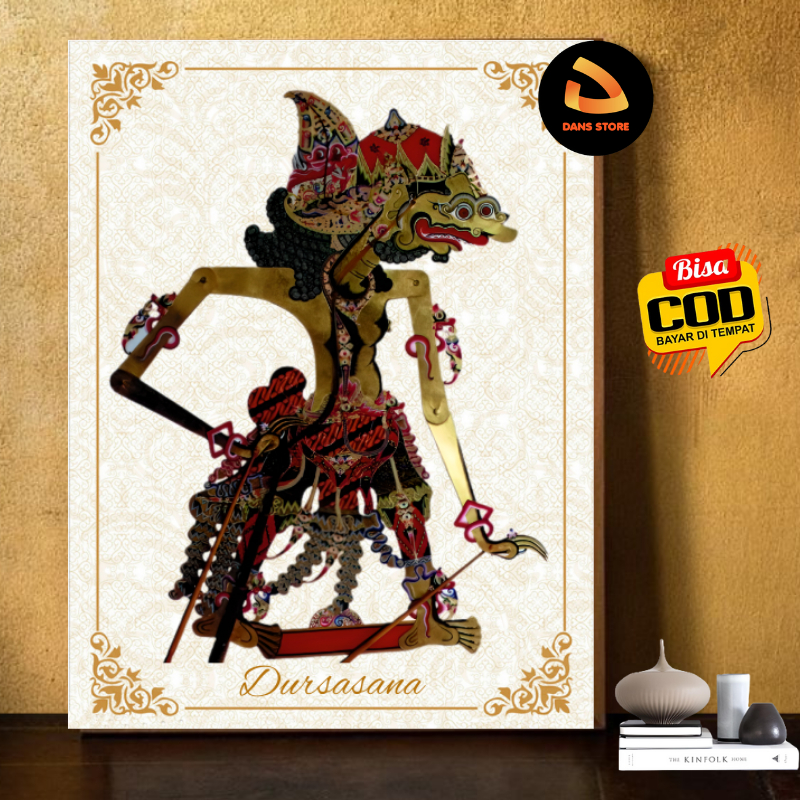 Jual Hiasan Dinding Bahan Mdf Poster Wayang Dursasana | Shopee Indonesia
