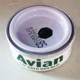 Jual Cat kayu dan besi Avian warna hitam isi 25 cc | Shopee Indonesia