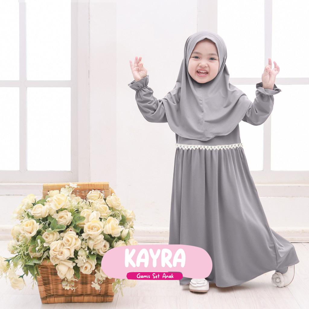 Jual Gamis Bayi Perempuan 0-3 tahun Baju Anak Perempuan Setelan Anak Perempuan Set Gamis Bayi ...