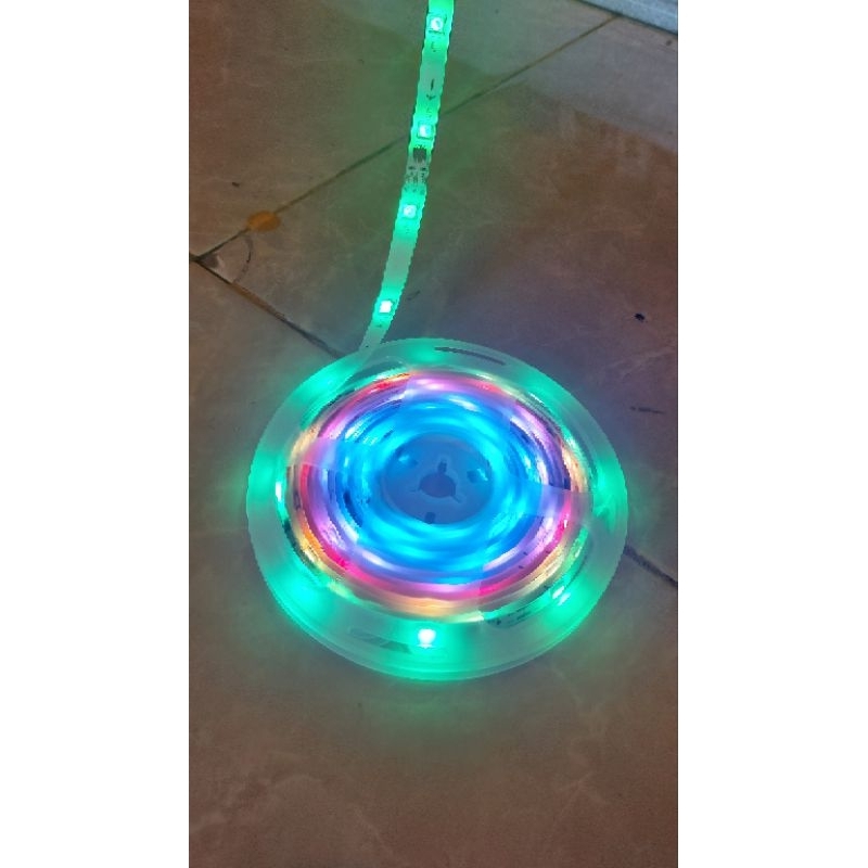 Jual LED STRIP RUNNING RGB Full Collor NYALA BERGERAK OTOMATIS | Shopee ...