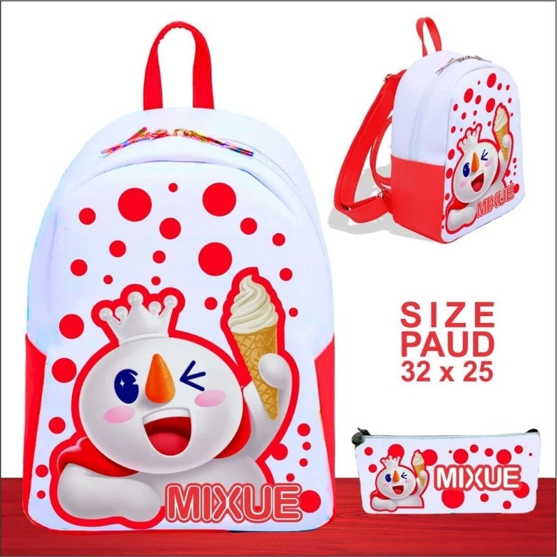 Jual Tas ransel anak karakter mixue untuk anak sekolah TK dan paud ...