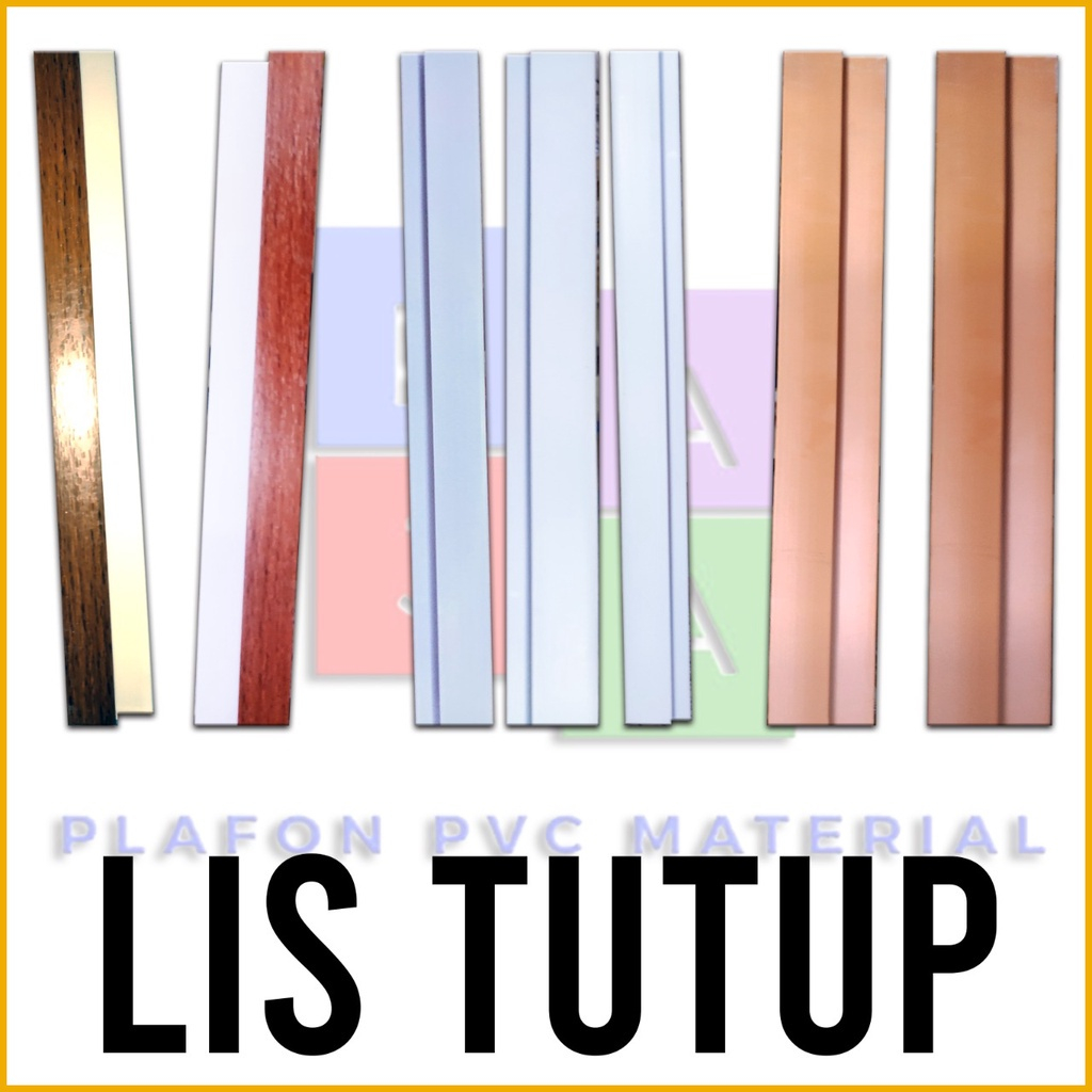 Jual Lis Tutup/ Lis tutup Tepi Plafon PVC Minimalis Aneka warna ...