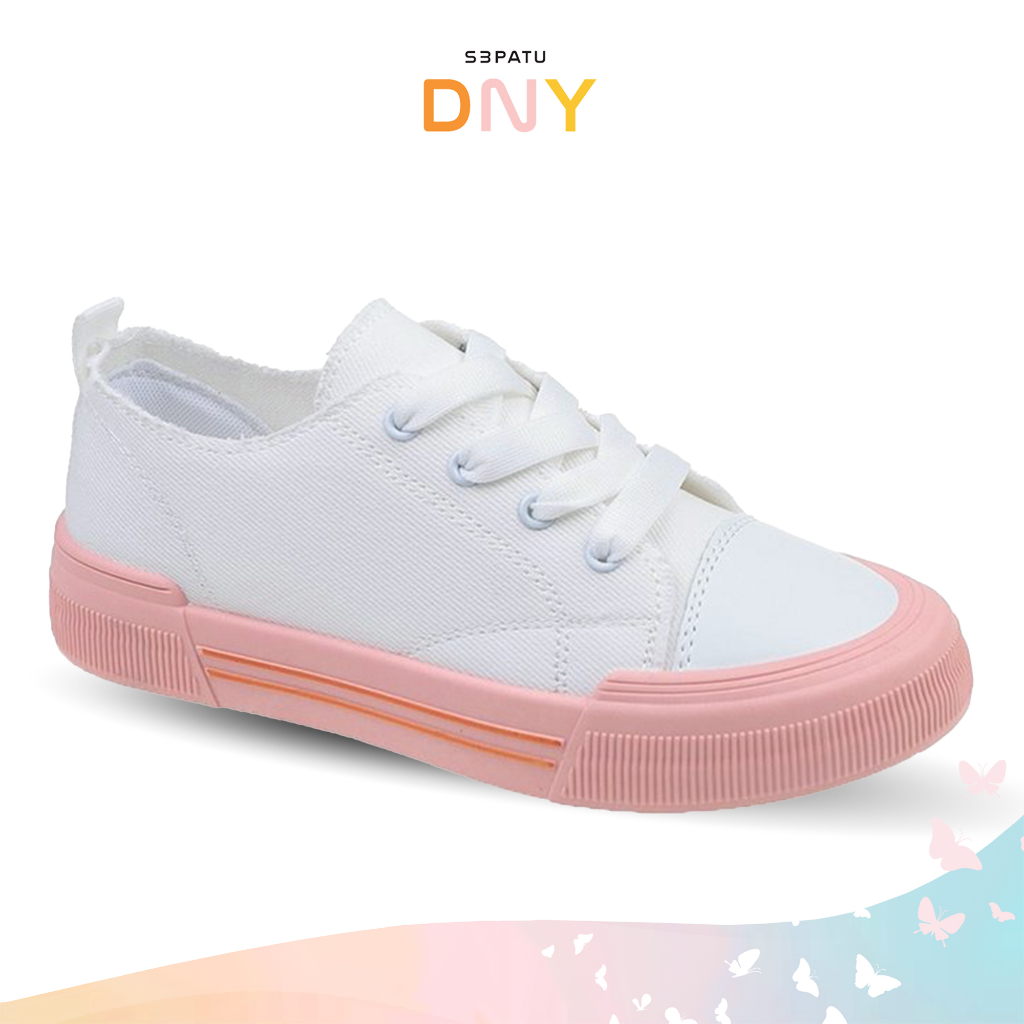 Jual Sepatu DNY Sepatu Sneakers Wanita Kekinian Spatu Cewek Korea ...