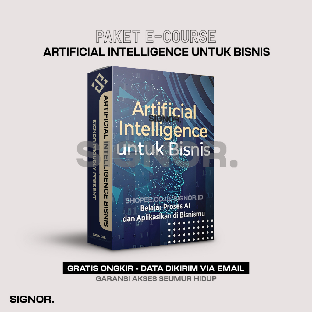 Jual [K8277] AI Untuk Bisnis - Belajar Proses Artificial Intelligence dan Aplikasikan di Bisnis ...