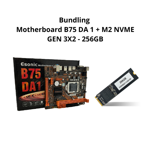 Jual MOTHERBOARD ESONIC B75 DA1 M.2 NVME SOCKET LGA 1155 | Shopee Indonesia