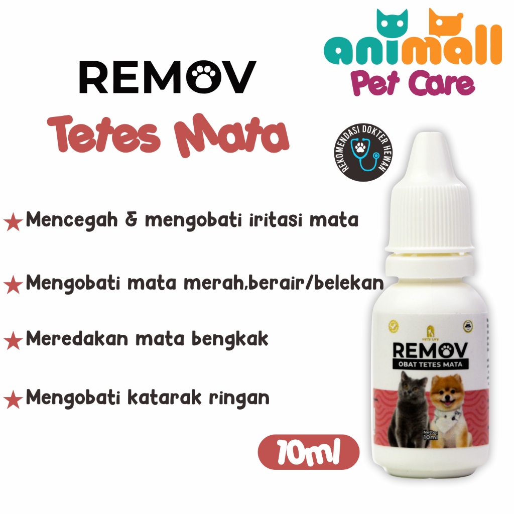 Jual Obat Tetes Mata Kucing Dan Anjing Remov 10ml | Shopee Indonesia Jual Obat Tetes Mata Kucing Dan Anjing Remov 10ml | Shopee Indonesia