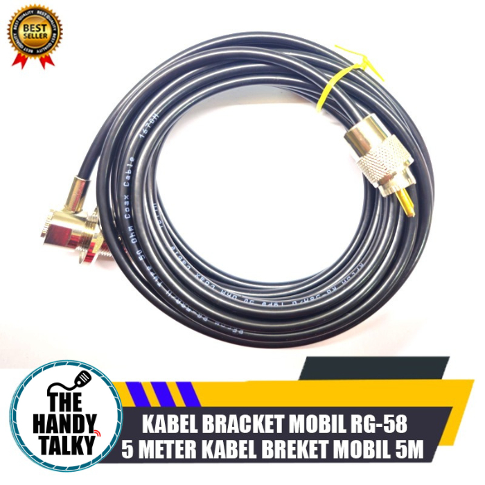 Jual KABEL BRACKET MOBIL RG-58 5 METER KABEL BREKET RG58 RG 58 MOBIL 5M ...