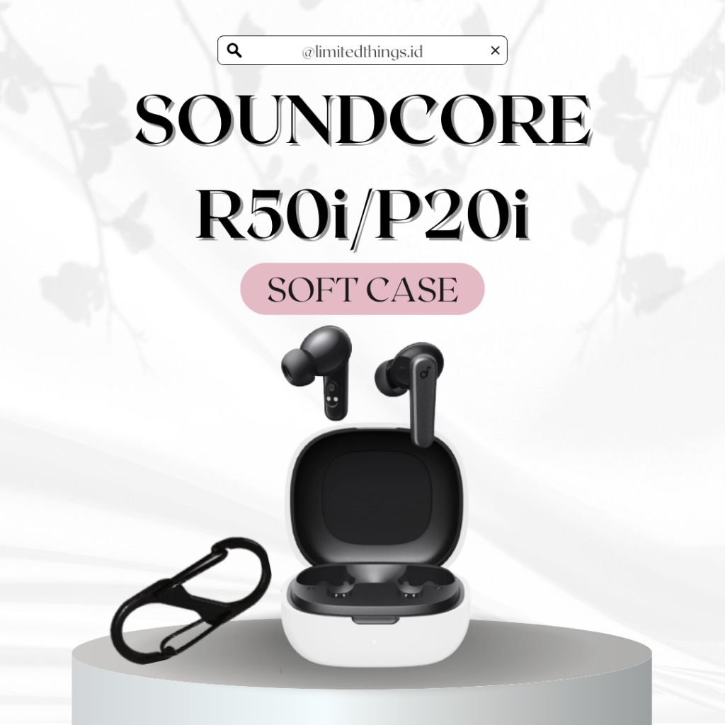 Jual PREMIUM SOFT CASE Soundcore R50i P20i Polos Plain Simple Warna ...