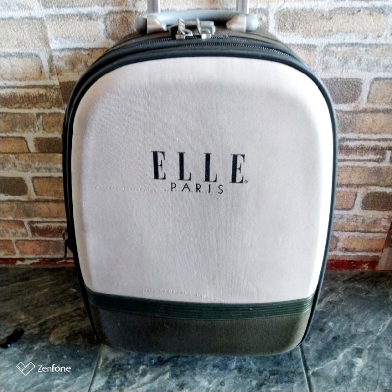 Jual Koper kain 22 inch merk Elle original | Shopee Indonesia