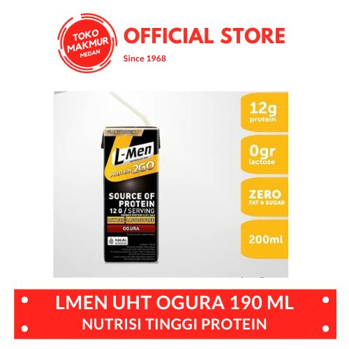 Jual LMEN UHT 2 GO PLANTPROTEIN / OGURA 190ML | Shopee Indonesia