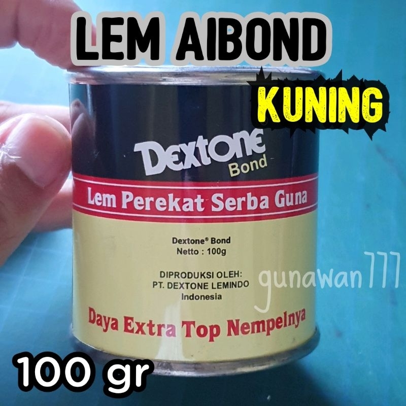 Jual lem kuning DEXTONE bond aibond 100g | Shopee Indonesia
