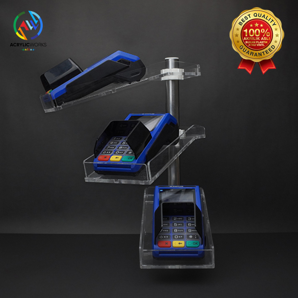 Jual Rak Dudukan EDC Susun Tingkat Knock Down Stainless | Shopee Indonesia