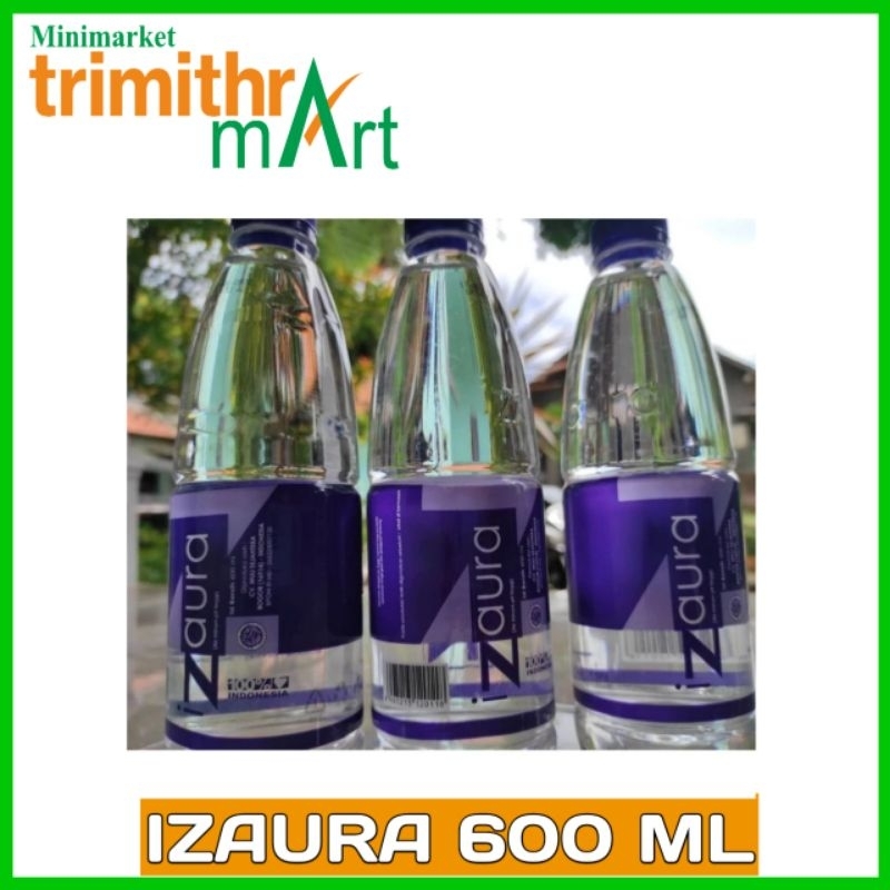Jual IZAURA ALKALINE WATER 600 ML//SEHAT TANPA OBAT | Shopee Indonesia