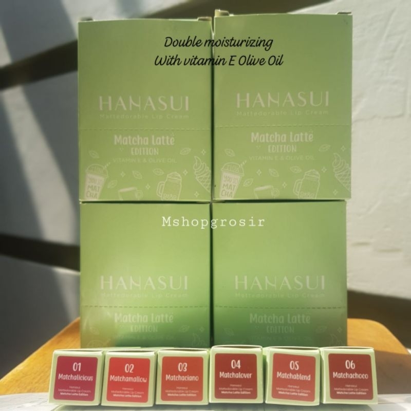 Jual Hanasui (PROMO)Hanasui Matcha Edition//Hanasui Mattedorable ...