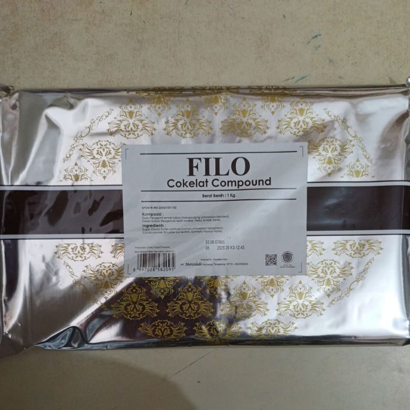 Jual Cokelat FILO Compound 1KG | Shopee Indonesia