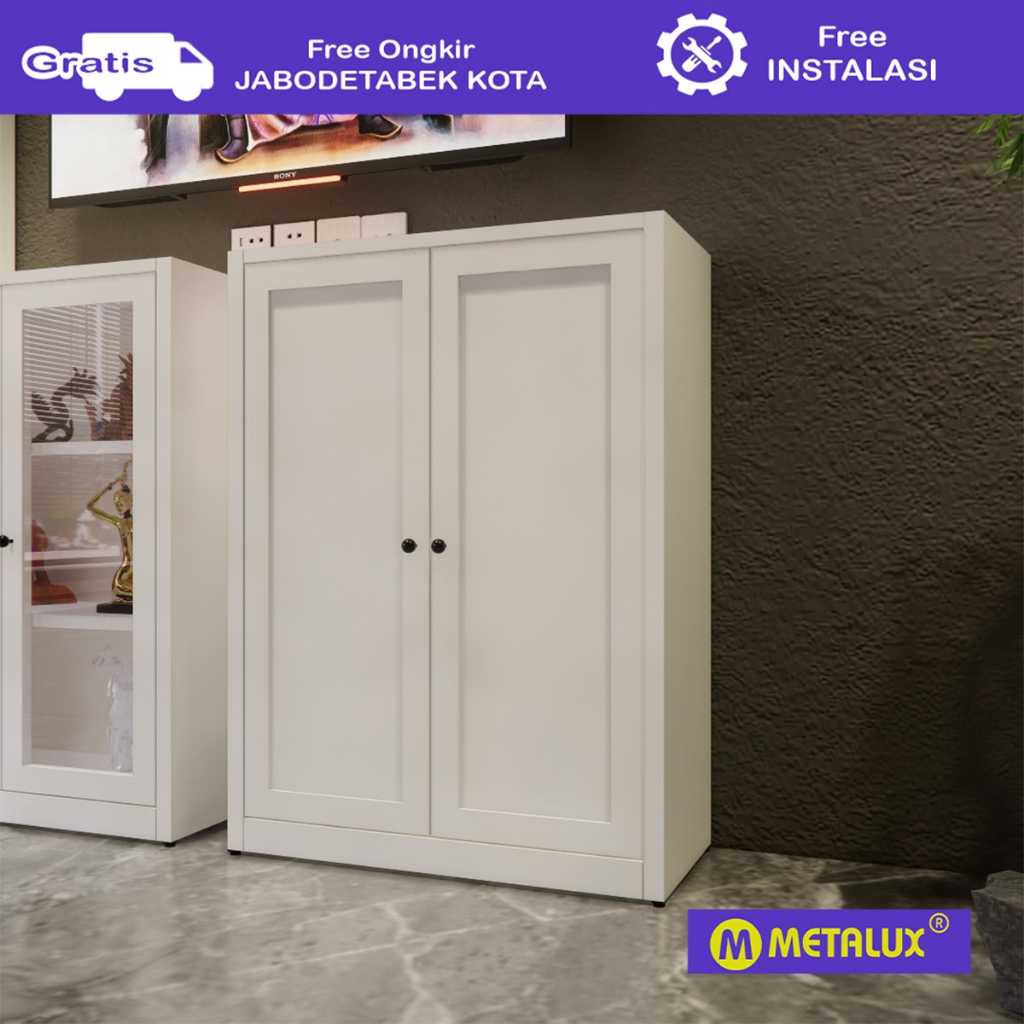 Jual METALUX YUBARI - Lemari Pajangan Besi | Steel Rack Display ...