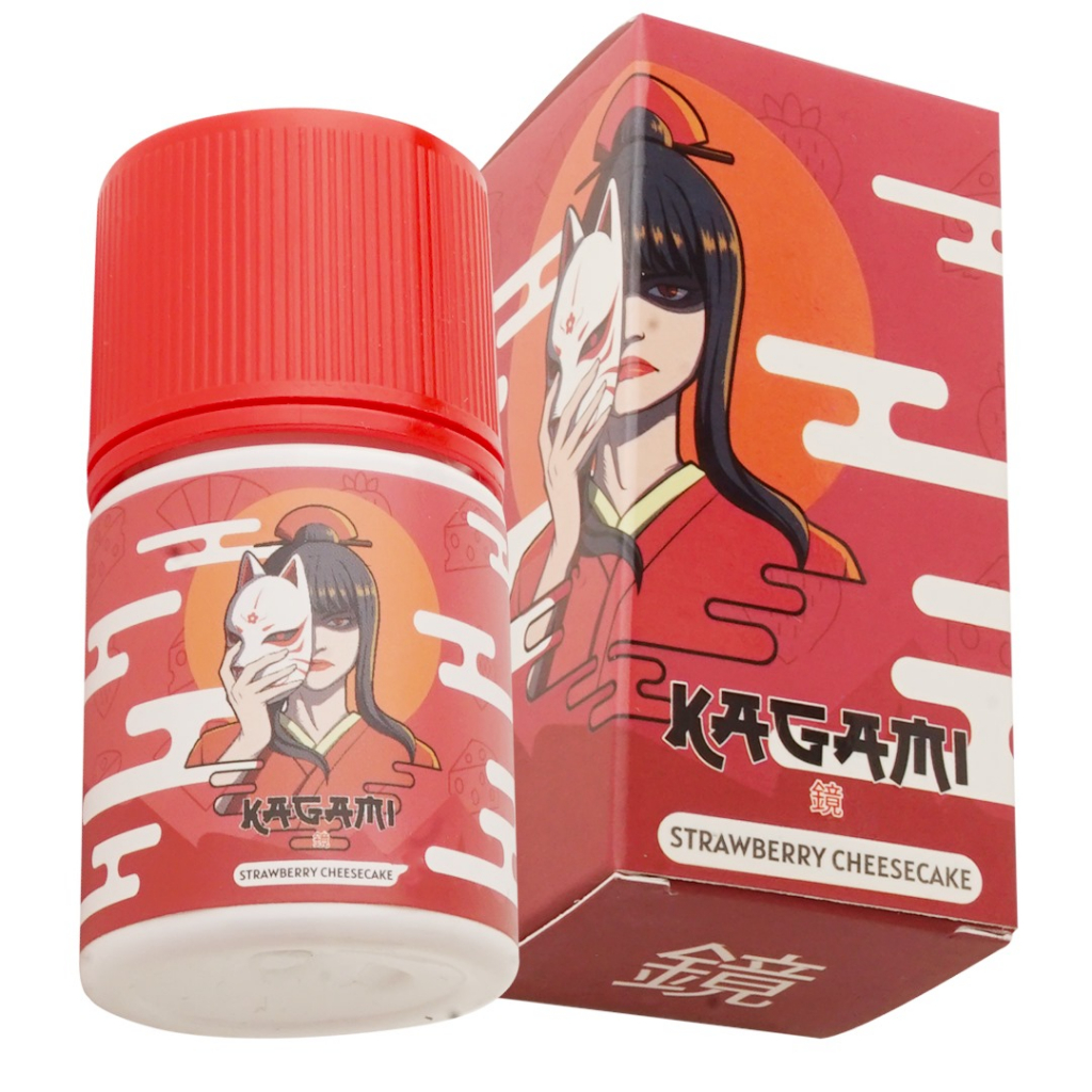 Jual Liquid Vape Vapor Kagami Strawberry Cheesecake 60ML By Keylabs Juice | Shopee Indonesia