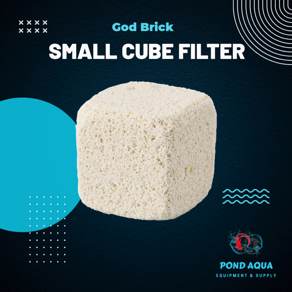 Jual Bio Filter Small Cube 5x5x5cm Bacteria House God Brick Filter ...