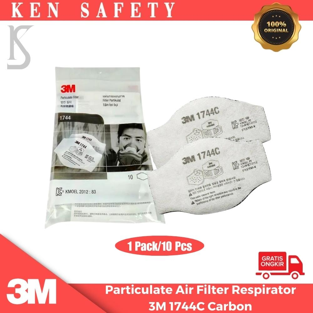 Jual Filter Masker 3M 1744C Particulate Filter N95 NIOSH Taishan T2 ...