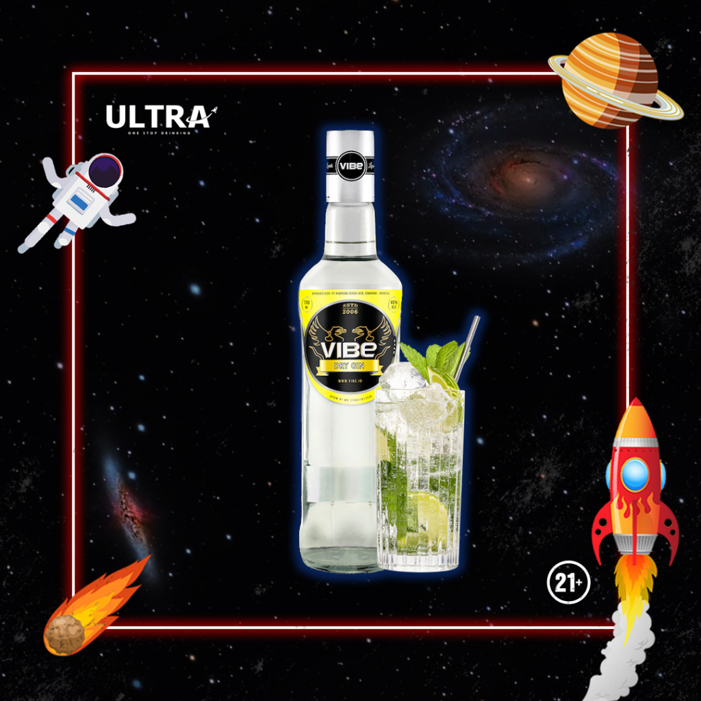 Jual Vibe Dry Gin 700ml | Shopee Indonesia