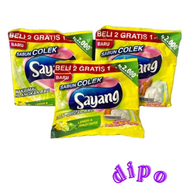 Jual (3 pcs) Sabun COLEK Sayang 145g | Shopee Indonesia